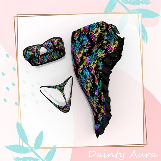 Second Life Marketplace Reborn Bikini Sarong Outfit